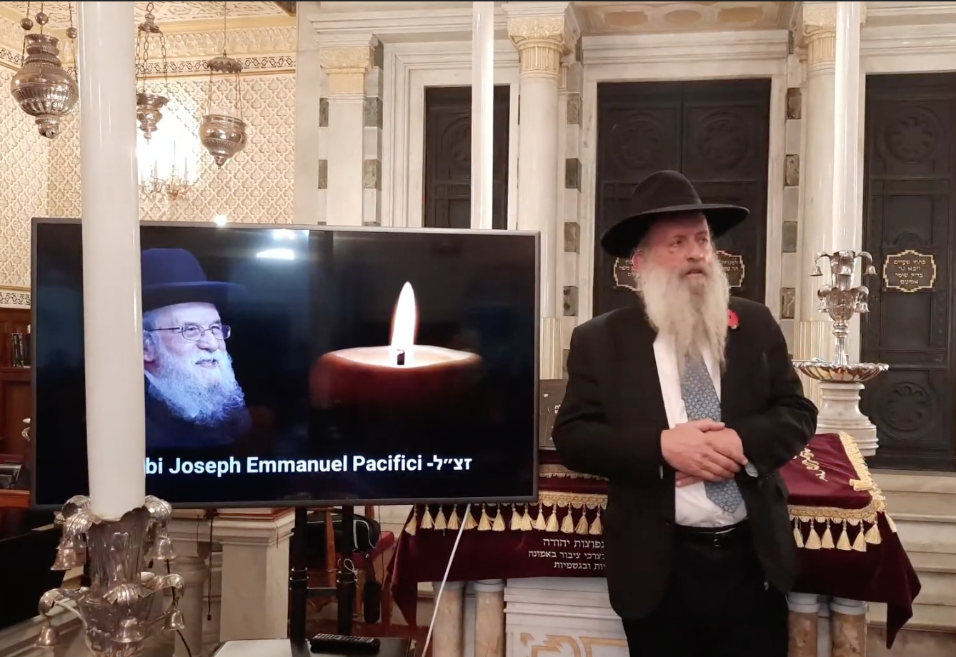 Rav Joseph Pacifici (1928-2021) - Moked