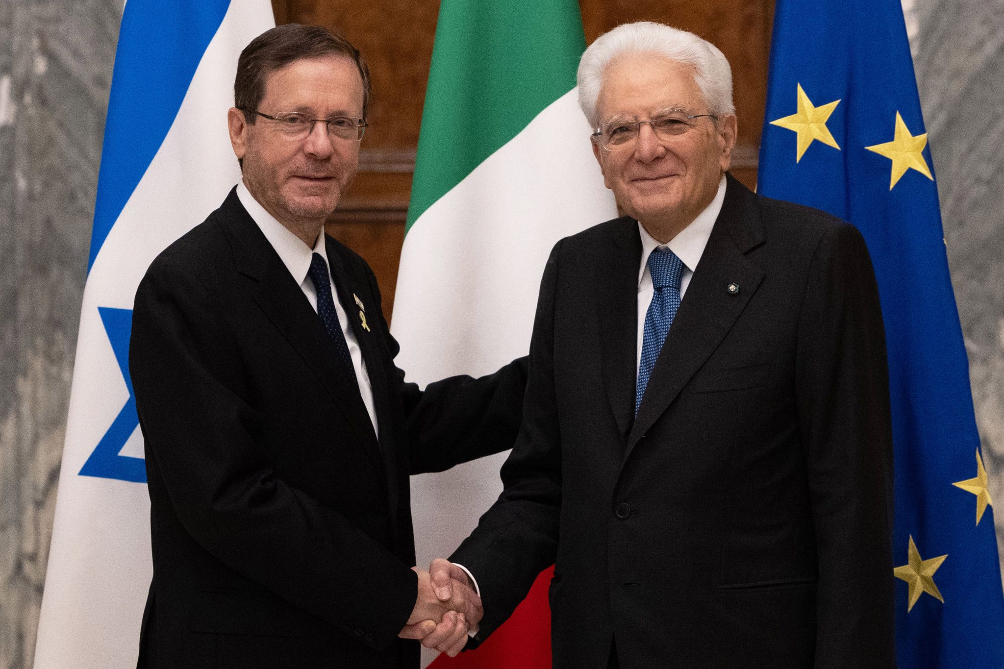 ITALY-ISRAEL - Israeli President Herzog: Italy, a true friend - Pagine ...